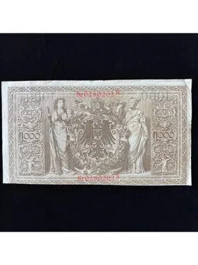 Art | Antique Banknote 191 Germany 1000 Mark Imperial German Empire Old ...